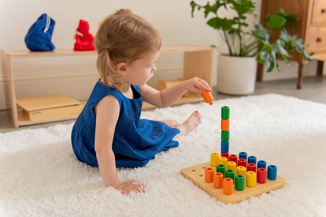 Montessori toys designed for baby ages 0-3 years old like, The Peg ...