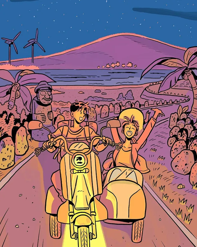 韩国画师 grim_b-花瓣网