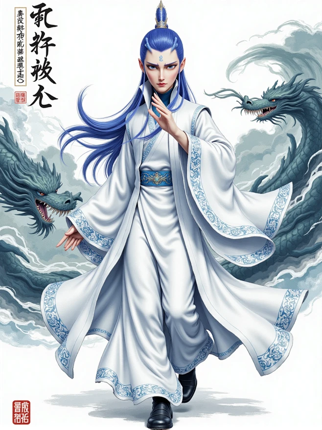 敖丙_超高还原细节-LoRA-田济瑞Stefan-LiblibAI-花瓣网