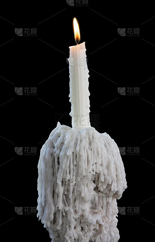 melted candle素材-花瓣网