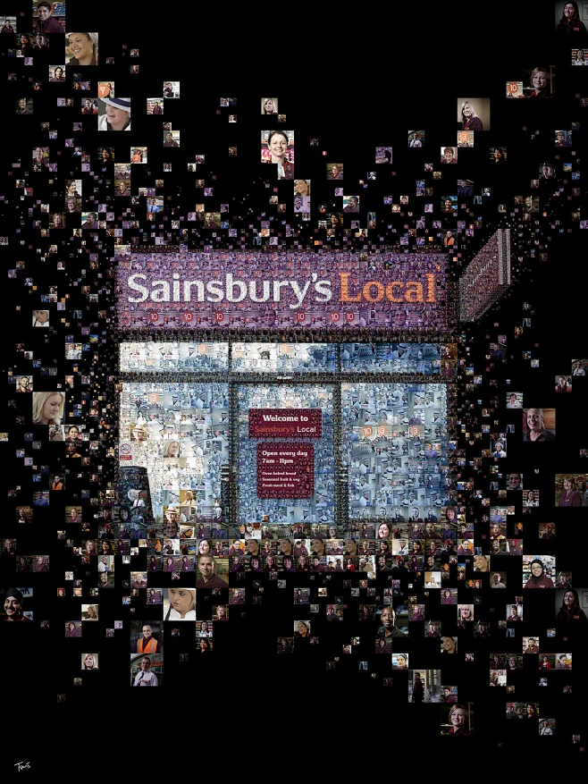 Mosaics in advertising : A collection of mosaic illustrations created ...