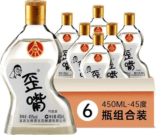 歪嘴酒 45度450ml植物类露酒 五粮液仙林生态歪嘴酒-tmall.com天猫-花瓣网