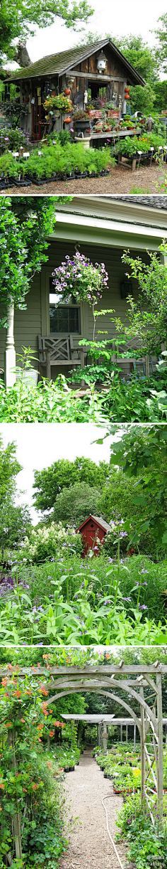室内装修-花瓣网|陪你做生活的设计师 | 斯康星州的Monches Farm，农场的园艺设计很漂亮，四季花开不断，有美丽的玻璃温室，种类繁多的 ...