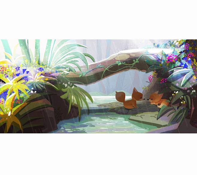 欧美q版室外场景原画来自cgbook.cn (1312)