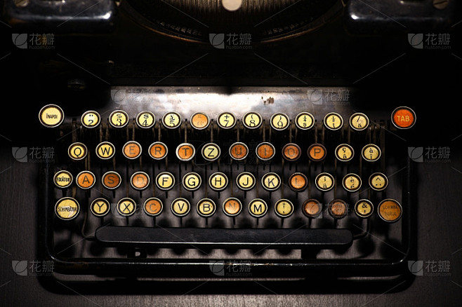 老式打字机键盘
