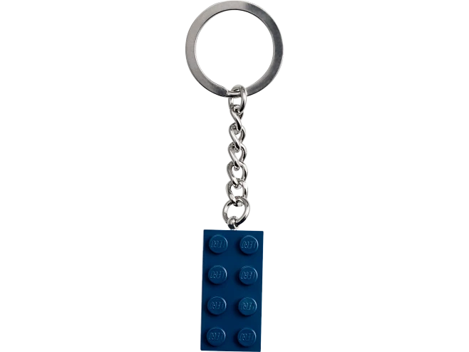 地球蓝 2x4 颗粒钥匙链 854237 | 其他 | LEGO.com CN-花瓣网