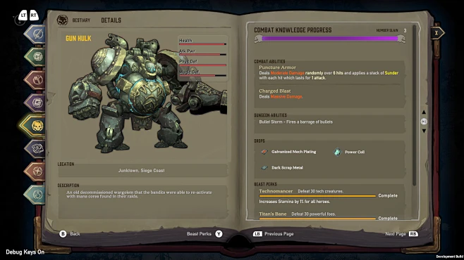 Compendium: Bestiary UI-花瓣网