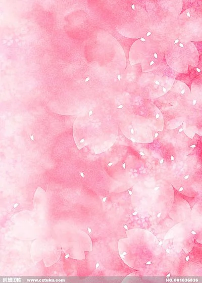 粉红花瓣背景-底纹边框-设计图-免费素材下载-创想图库(1036836)11-花瓣网