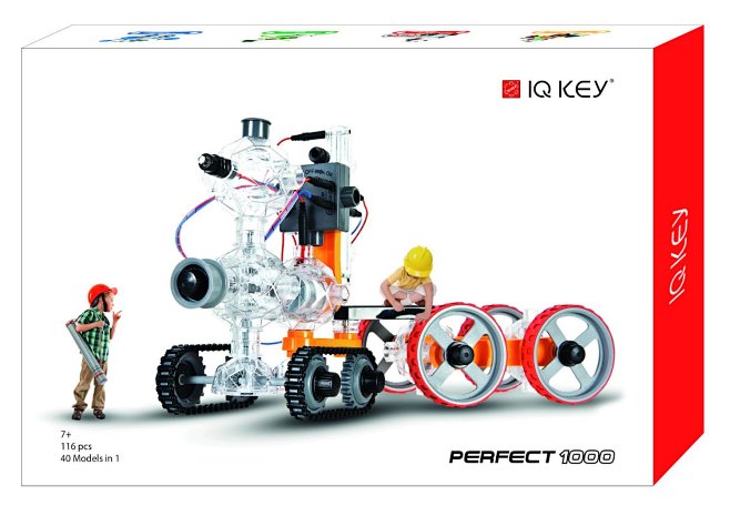 IQ Key Perfect 1000 - Robotics and Simple Machines Engineering Kit ...