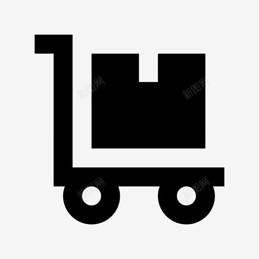 手推车包装搬运图标 icon 标识 标志 UI图标 设计图片 免费下载 页面网页 平面电商 创意素材-花瓣网