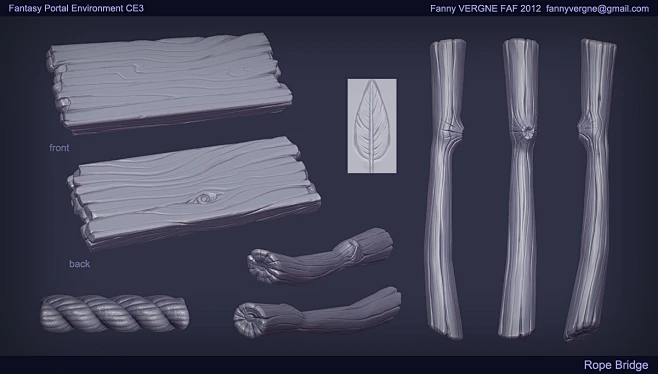 Fantasy Portal Env : Fantasy Portal Environment CE3 (2012) Polycount thread : http://www ...