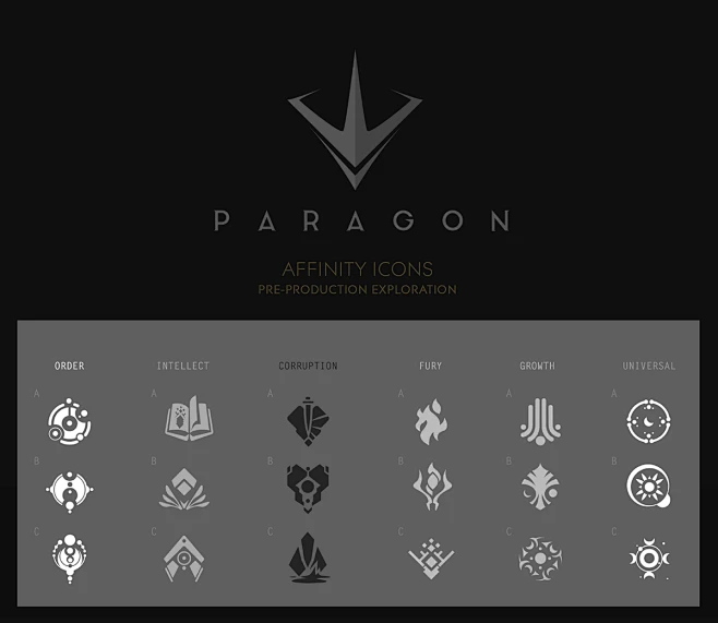 PARAGON - Iconography, UI & HUD : User Interface work for Paragon-花瓣网