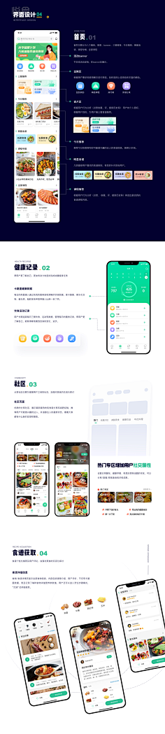 APP界面 UI设计-花瓣网|陪你做生活的设计师 | 饭-APP-UICN用户体验设计平台