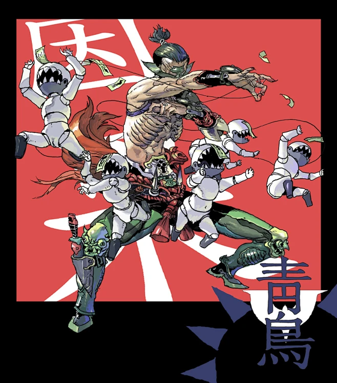 人设_黄嘉伟__插画师作品_涂鸦王国gracg.com-花瓣网