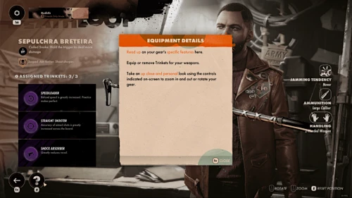 Tutorials screenshot of Deathloop video game interface.-花瓣网