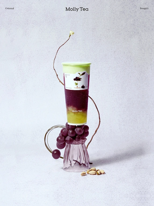 茉莉奶白MollyTea-花瓣网