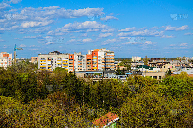 Kremenchug城市鸟瞰图