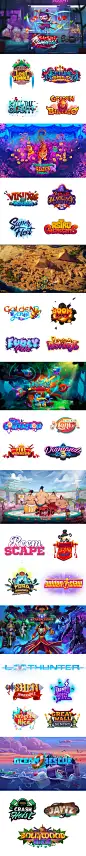 Mobile Game Logos-花瓣网