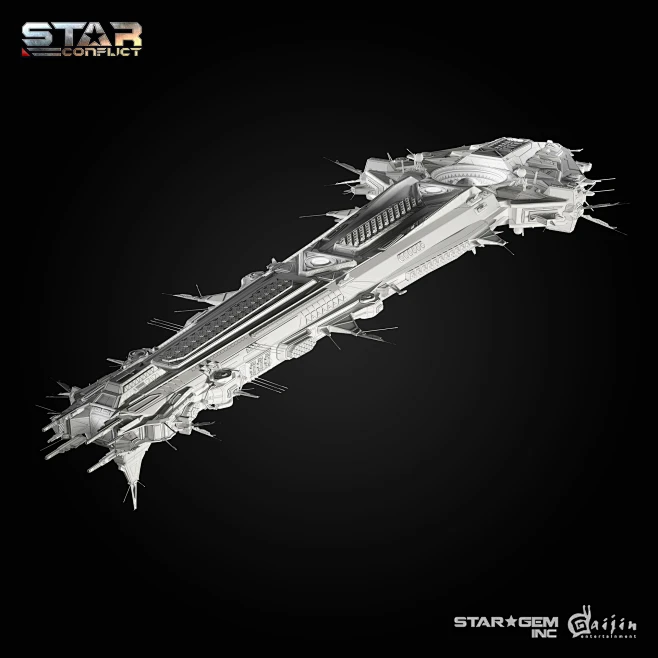 ArtStation - Destroyer "Archon" (LP/HP), Alexey 'n1x3r' Ezhov-花瓣网