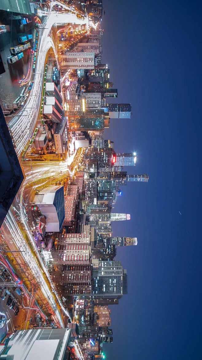 手机横过来，满足你对北京的一切想象！北京CBD核心区夜景大赏 - 抖音-花瓣网