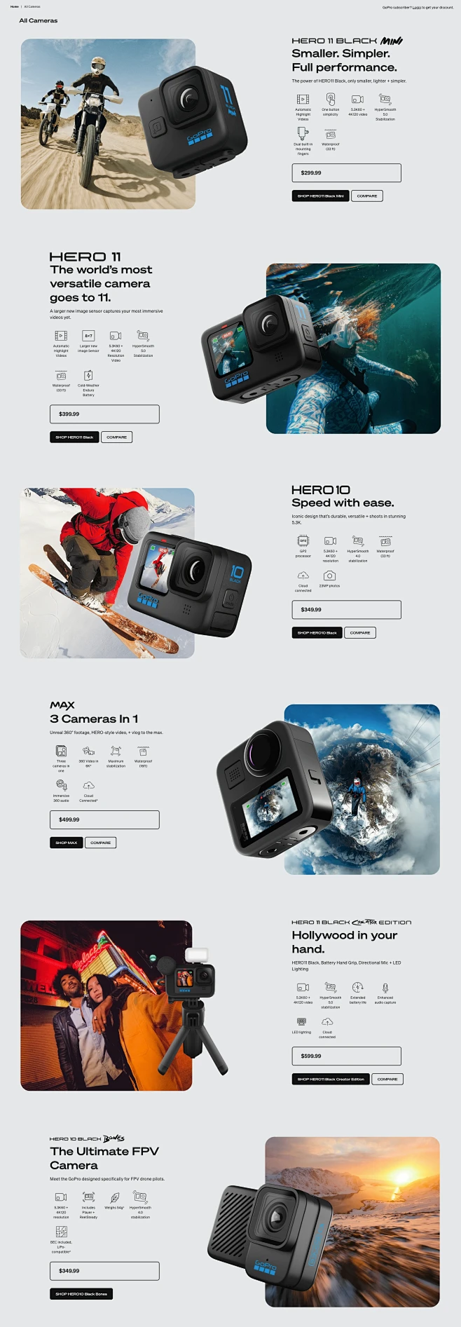 Action Cameras for Sports, Adventure & Everyday Life | GoPro-花瓣网