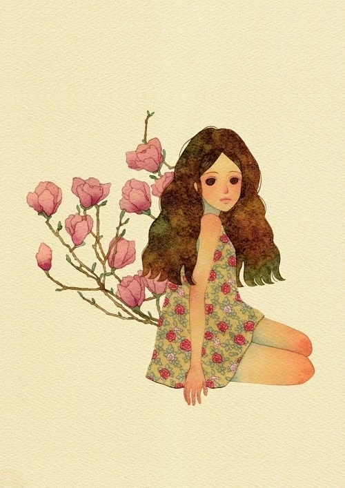 Lee Misook 韩国插画家。上-花瓣网