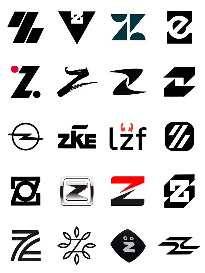 最后一期-英文字母LOGO设计-Z