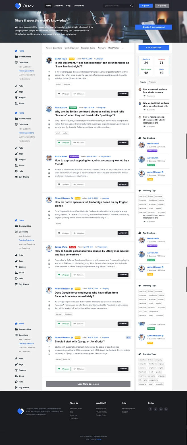 Discy – Social Questions and Answers-花瓣网