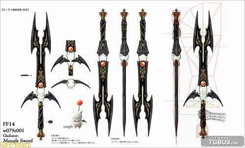今日推荐：《最终幻想14》武器设定