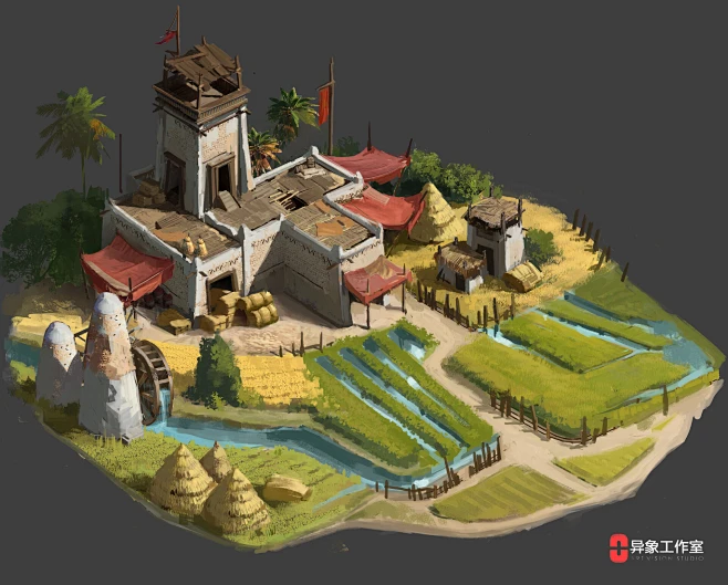 building design for War Eternal （埃及文-花瓣网