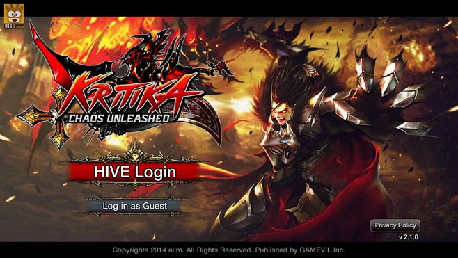 3D MMORPG《kritika》UI游戏界面-花瓣网