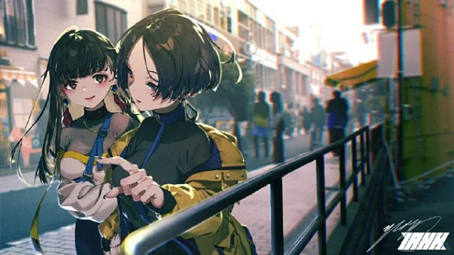 Artist:Rolua Twi:Rolua_N #绚丽精美插画#-花瓣网