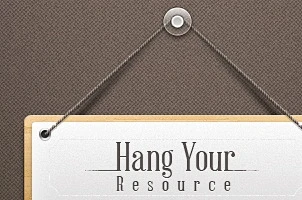 Hanging Note Sign Psd-花瓣网