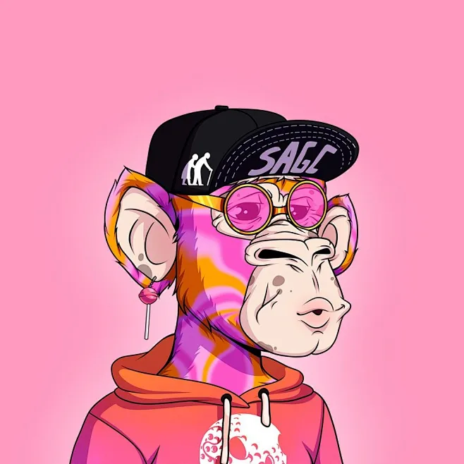 其中包括图片：Senior Ape NFT-花瓣网