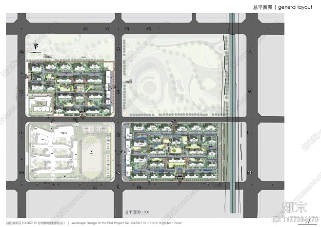 现代合肥高新区GX202110号地块项目景观下载【ID:1157934879】_【知末方案文本库】-花瓣网