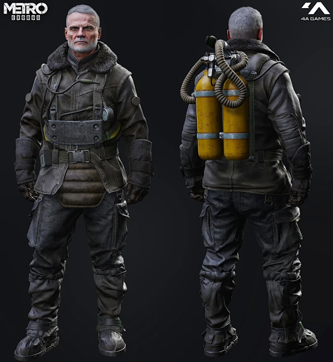 Gulnara Suit and Accessories - Metro Exodus, Maryna Chemerys : I was ...