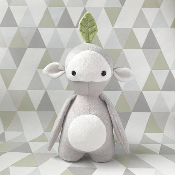 Plush toy seedling - stuffed toy - Monster softie - Plushie - Stuffed ...