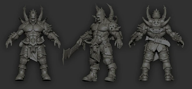 Big Guy, Andrew Shevchenko : I made this character while studying at ...