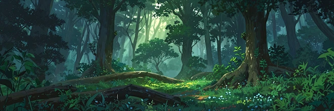 The Tree House -Movie concept art Part 06-花瓣网