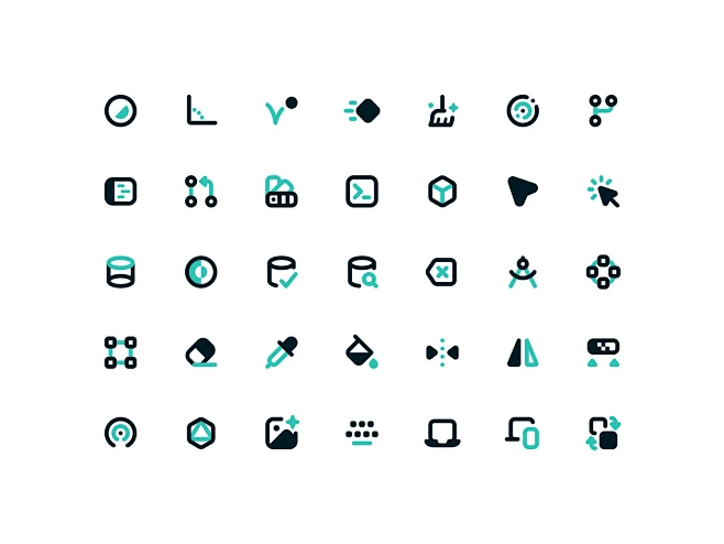 Micro Design Icons-花瓣网