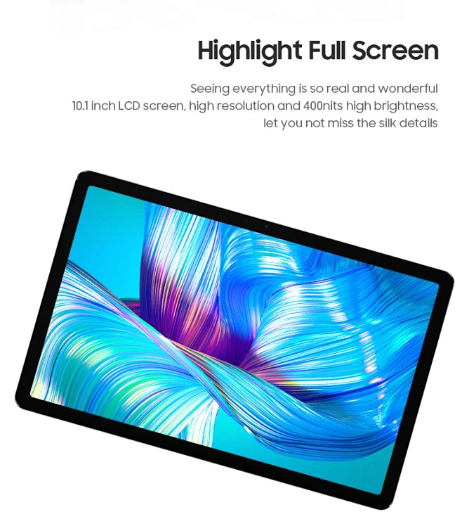 4g Calling Tablet 13.0 Mp Android 11.0 6+128 10 Inch Tablate With Pink ...