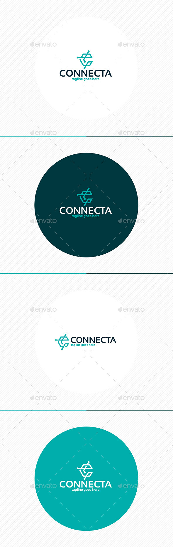 Connecta标志鈥吗?字母C -字母标志模板Connecta Logo 鈥?Letter C - Letters Logo ...