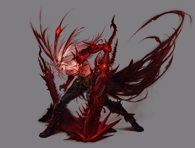 DNF地下城与勇士最全原画合集，2020年4月整合，新增至100级-花瓣网