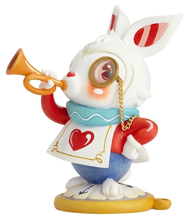 White Rabbit figurine, from Disney's 'Alice in Wonderland' (Miss Mindy ...