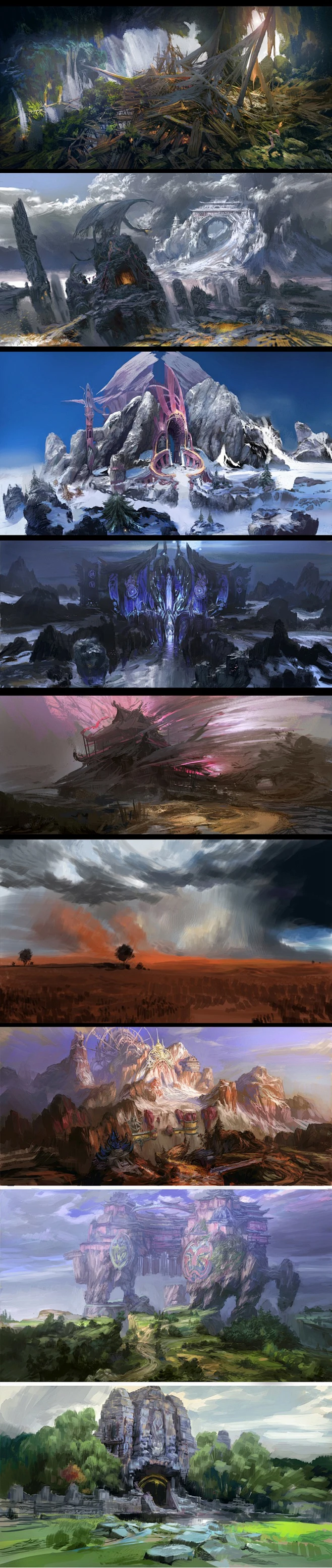 中国风写实场景气氛图来自cgbook.cn (610)-花瓣网