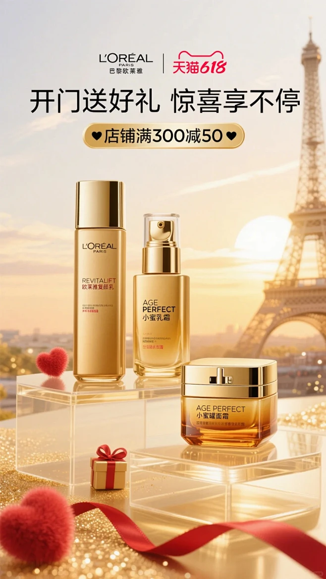 AI直出618美妆护肤大促活动电商海报！_12_Lisa AIGC_来自小红书网页版-花瓣网
