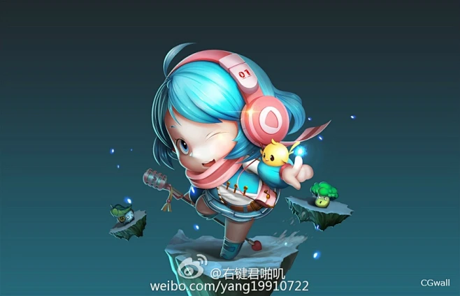 CGwall游戏原画网站_q版人物-花瓣网