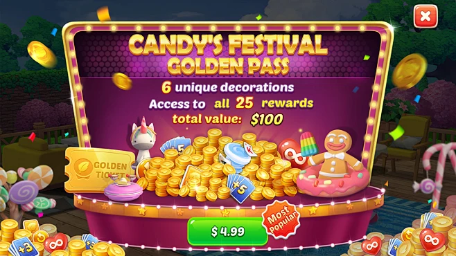 golden pass-花瓣网