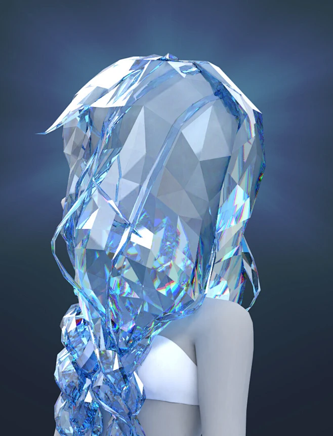 Crystal Hair-花瓣网
