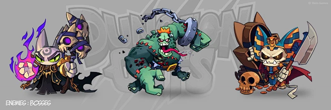 Dungeon Cats - Enemies-花瓣网